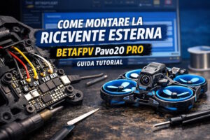 Come montare la ricevente esterna sul BETAFPV Pavo20 Pro - RC Models